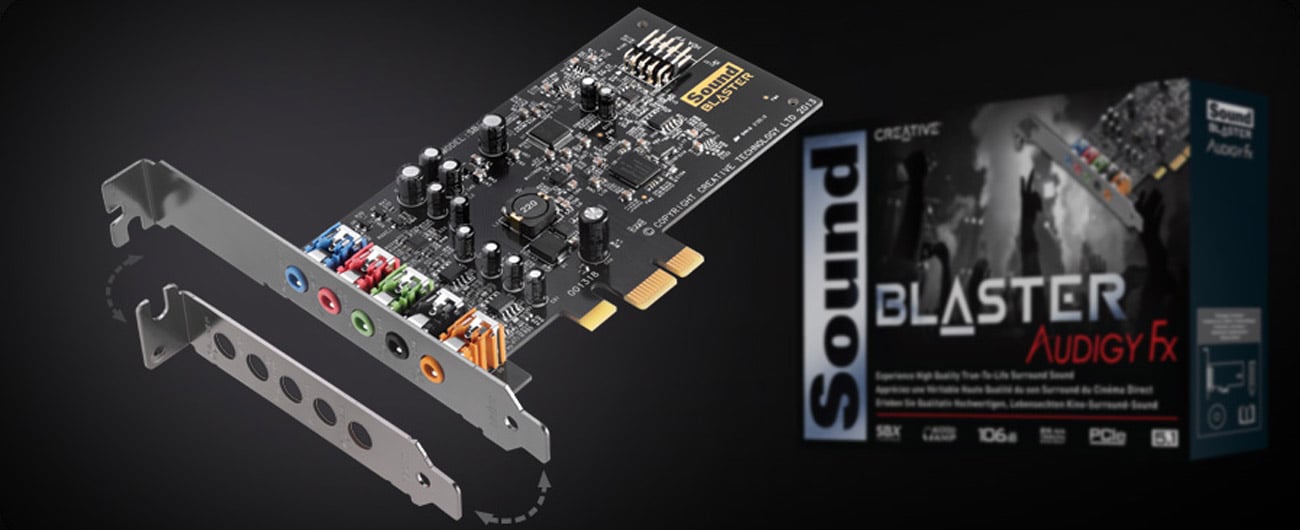 Creative Sound Blaster Audigy FX (PCI-E) - Karty dźwiękowe - Sklep ... Creative Sound Blaster Audigy FX (PCI-E) - Karty dźwiękowe - Sklep ...